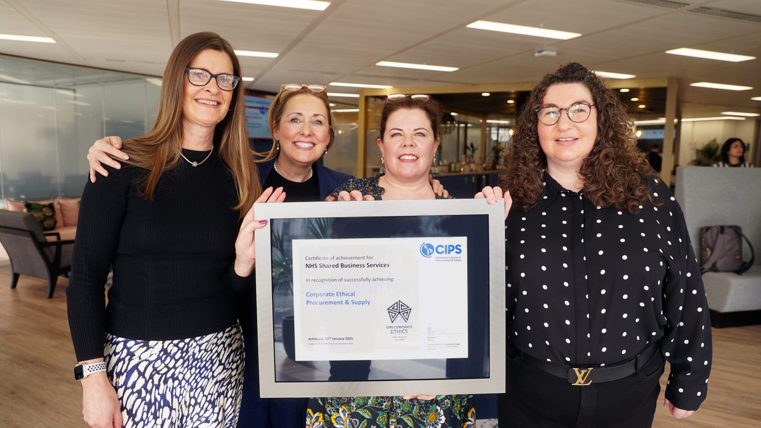 NHS SBS attains CIPS Corporate Ethics Mark reinforcing commitment to ...