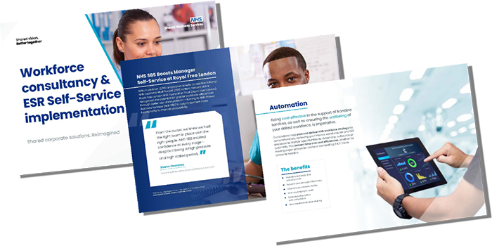 Workforce Consultancy & ESR Self-Service | Employment Services | NHS SBS